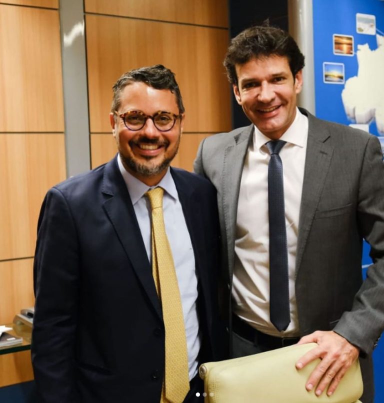 Fausto Franco se reuniu com Ministro do Turismo em Brasília - Anota Bahia