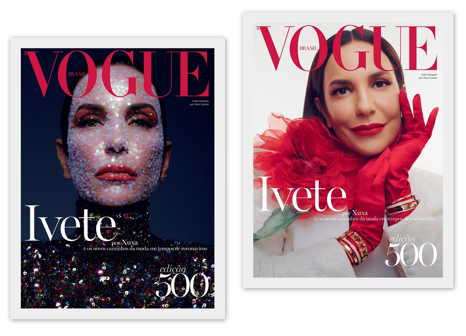 Confira as capas da Vogue Brasil com Ivete Sangalo - Anota Bahia
