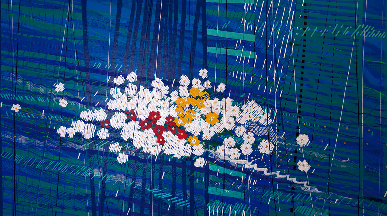 Obras de Maria Adair, com temáticas relativas ao mar, integram ...