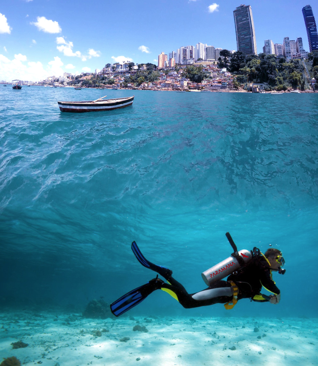 O projeto Paramana Nature começa amanhã na Praia da Gamboa - Anota Bahia