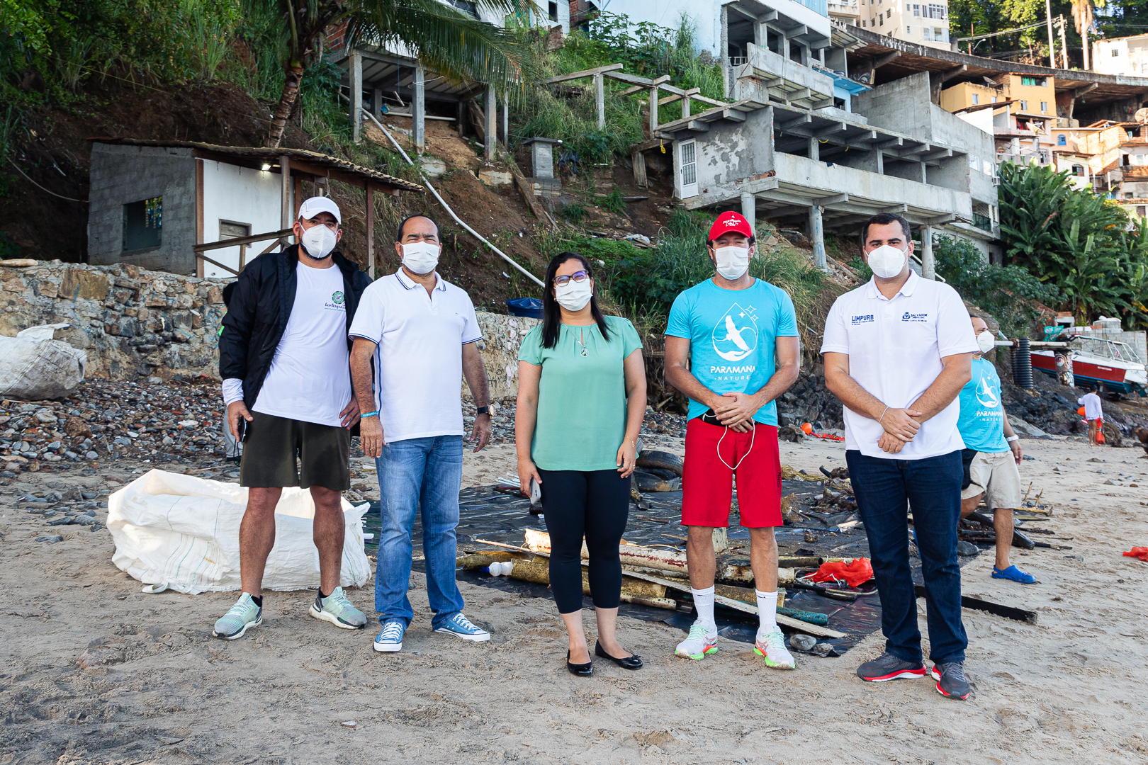 Fotos: Paramana Nature coletou resíduos na Baía de Todos os Santos ...