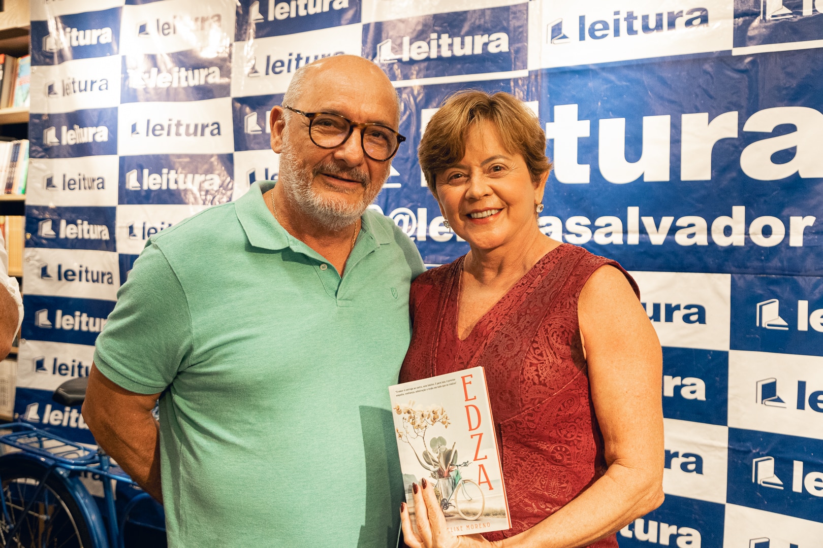 Fotos: Edza Brasil lançou livro que narra sua trajetória de vida na ...