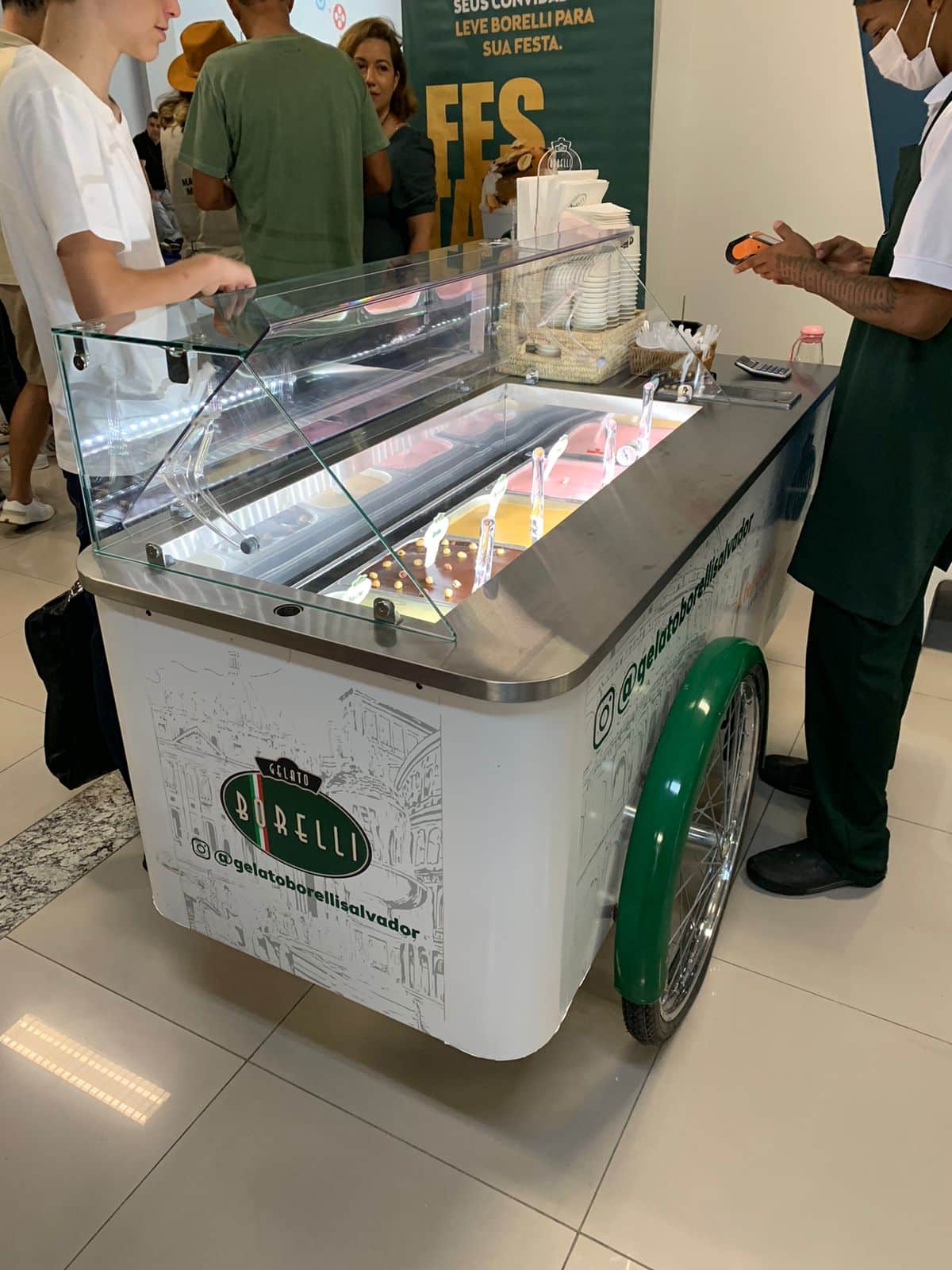 Gelato Borelli apresenta novo serviço em Salvador - Anota Bahia