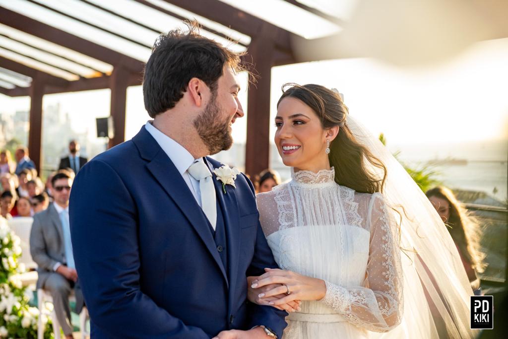 Fotos: Caroline Vaz e Willy Teixeira se casaram em cerimônia na Chácara ...