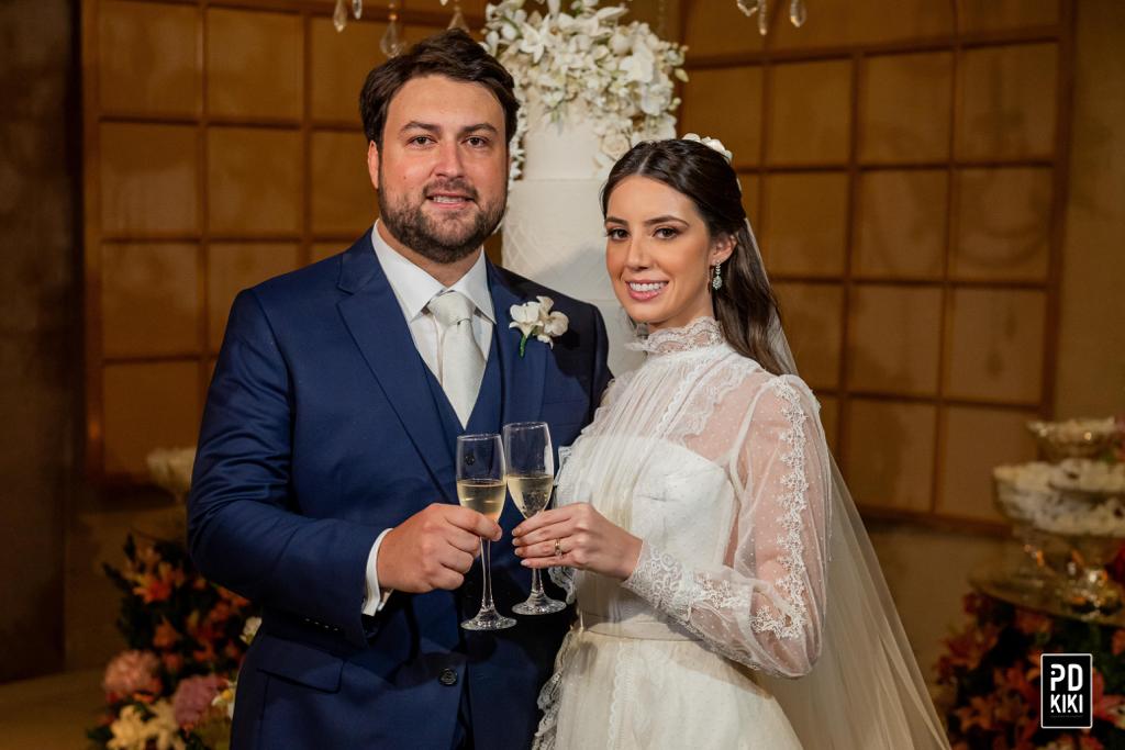 Fotos: Caroline Vaz e Willy Teixeira se casaram em cerimônia na Chácara ...