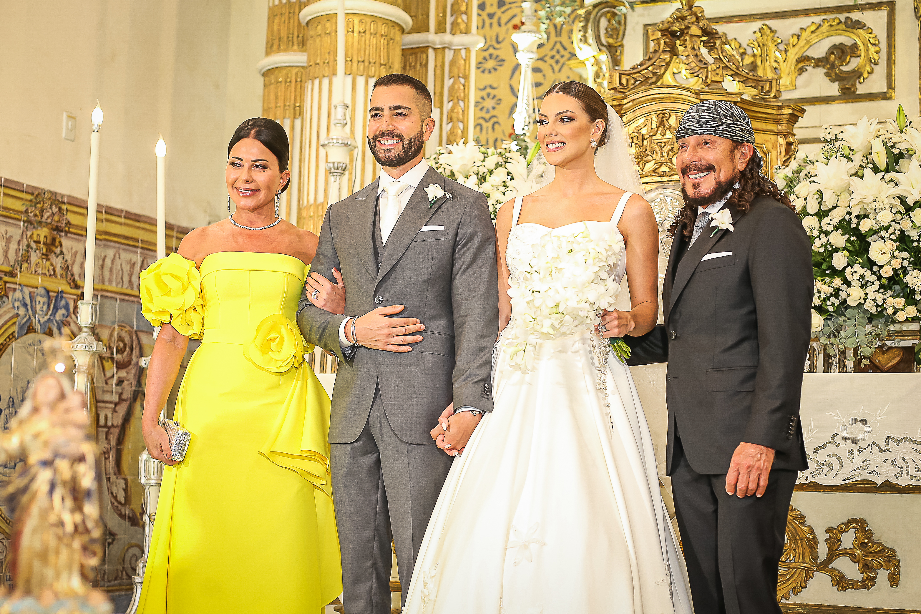 Casamento de Pati Guerra e Rafa Marques reuniu convidados