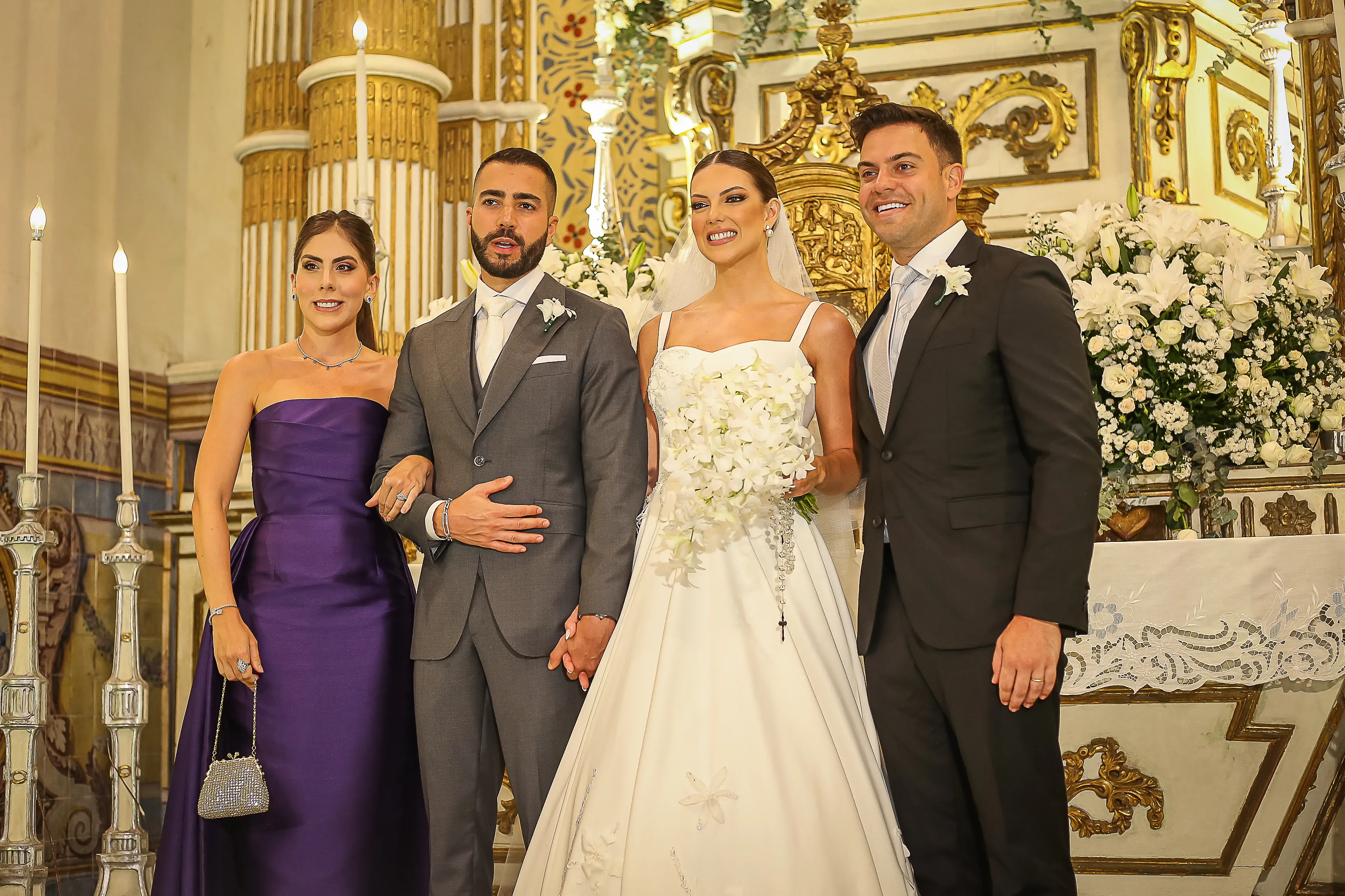 Casamento de Pati Guerra e Rafa Marques reuniu convidados