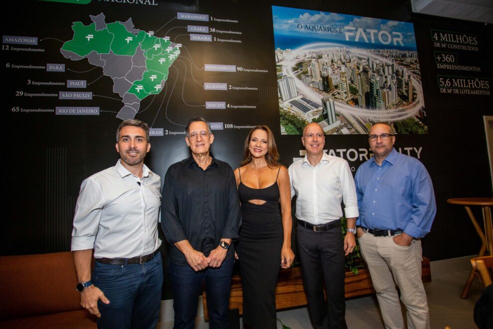 Fator Realty reuniu parceiros em noite de gastronomia e conhecimento