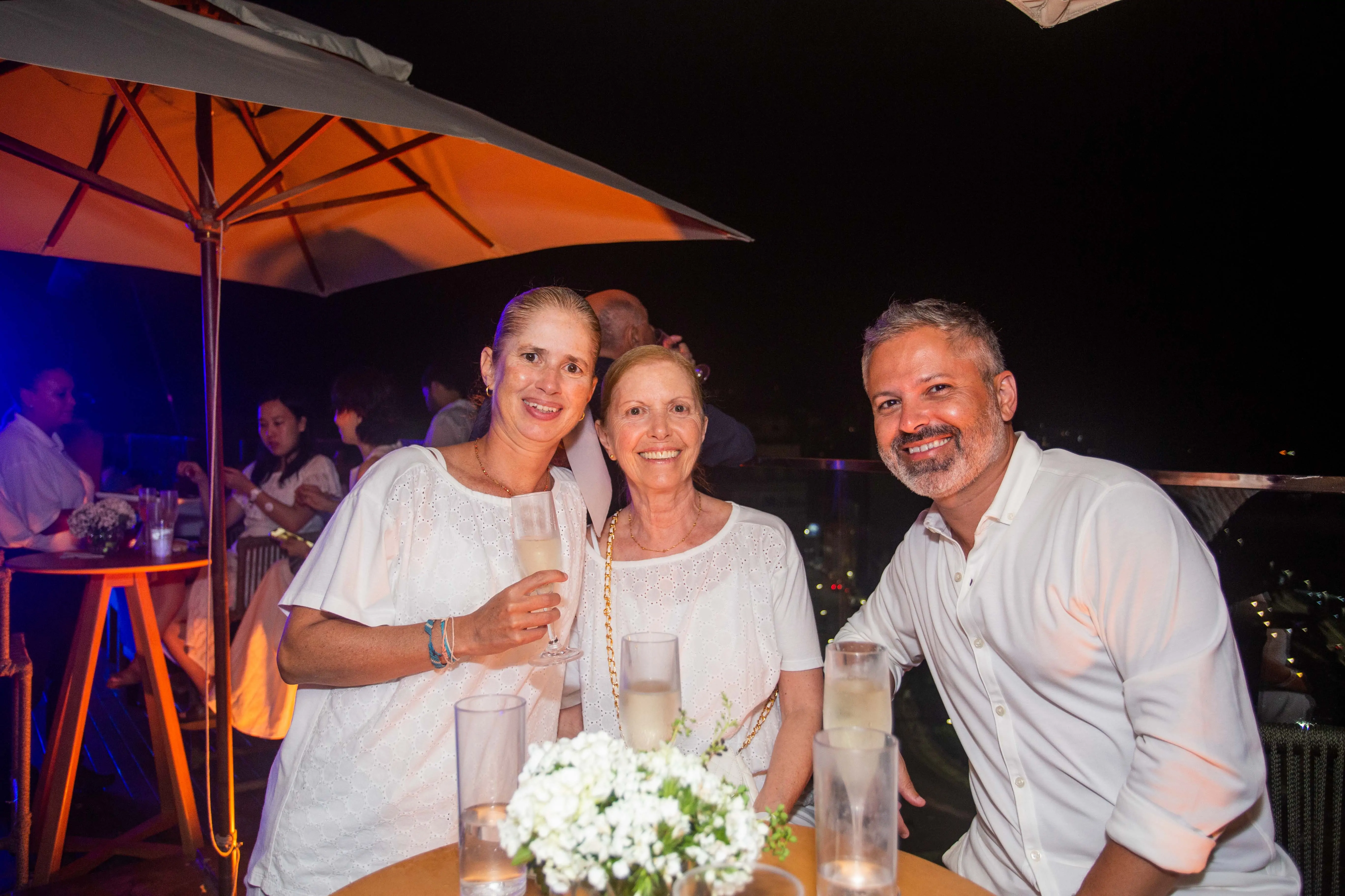 Réveillon no Fasano Salvador levou animação para o rooftop