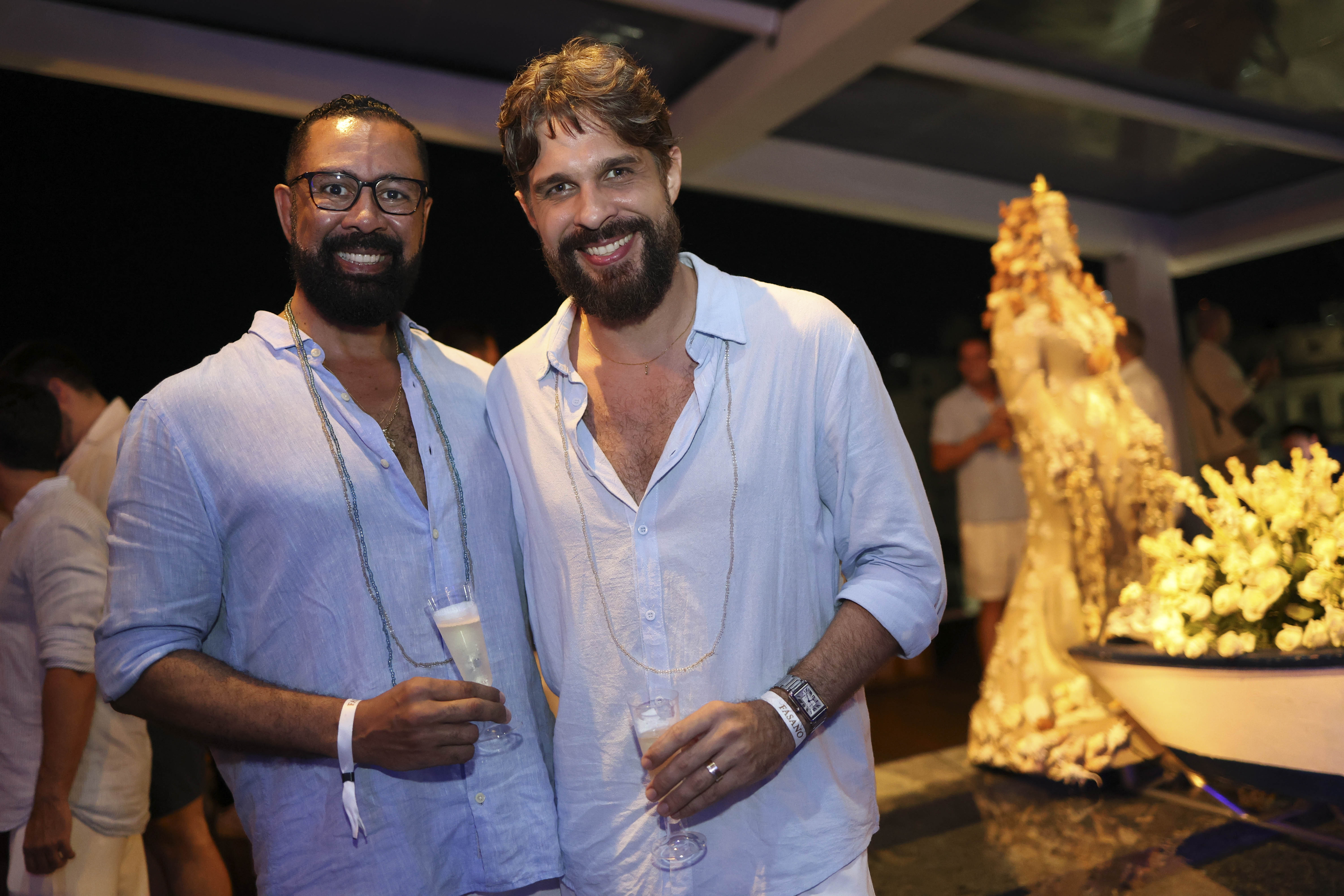 Noite de Iemanjá no Fasano reuniu baianos e turistas no rooftop