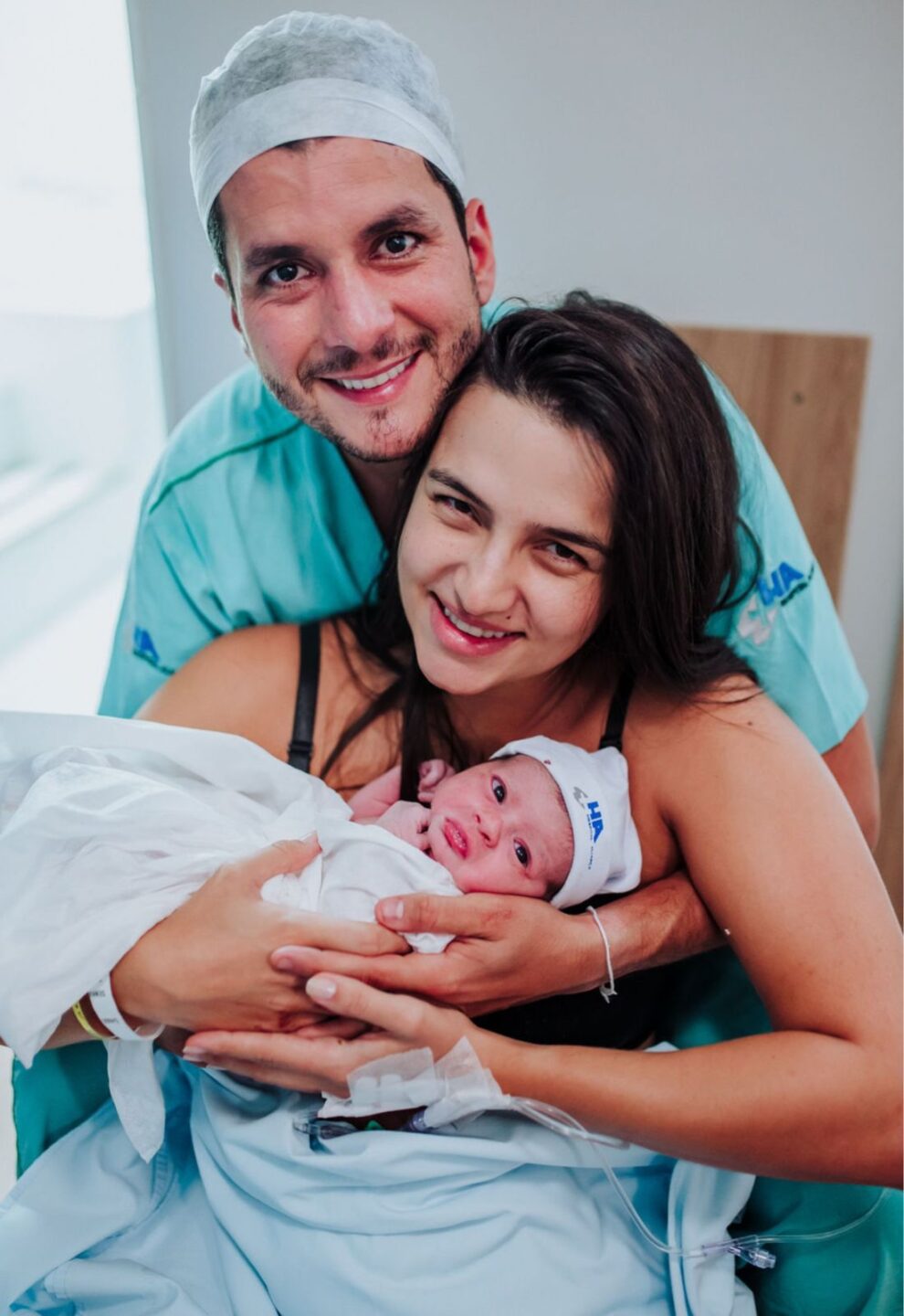 Nasce primeira filha de Duda Sanches e Vanessa Almeida em Salvador ...