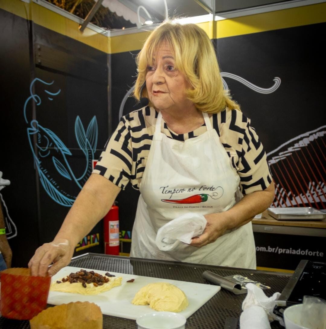 Elíbia Portela ministrou aula sobre o panetone, como negócio