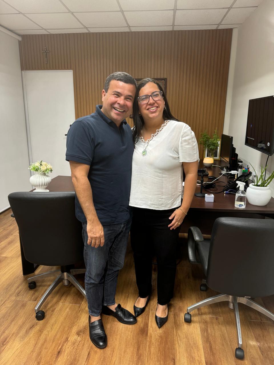 Celsinho Cotrim convida Ana Paula Matos a ingressar no PRTB - Anota Bahia