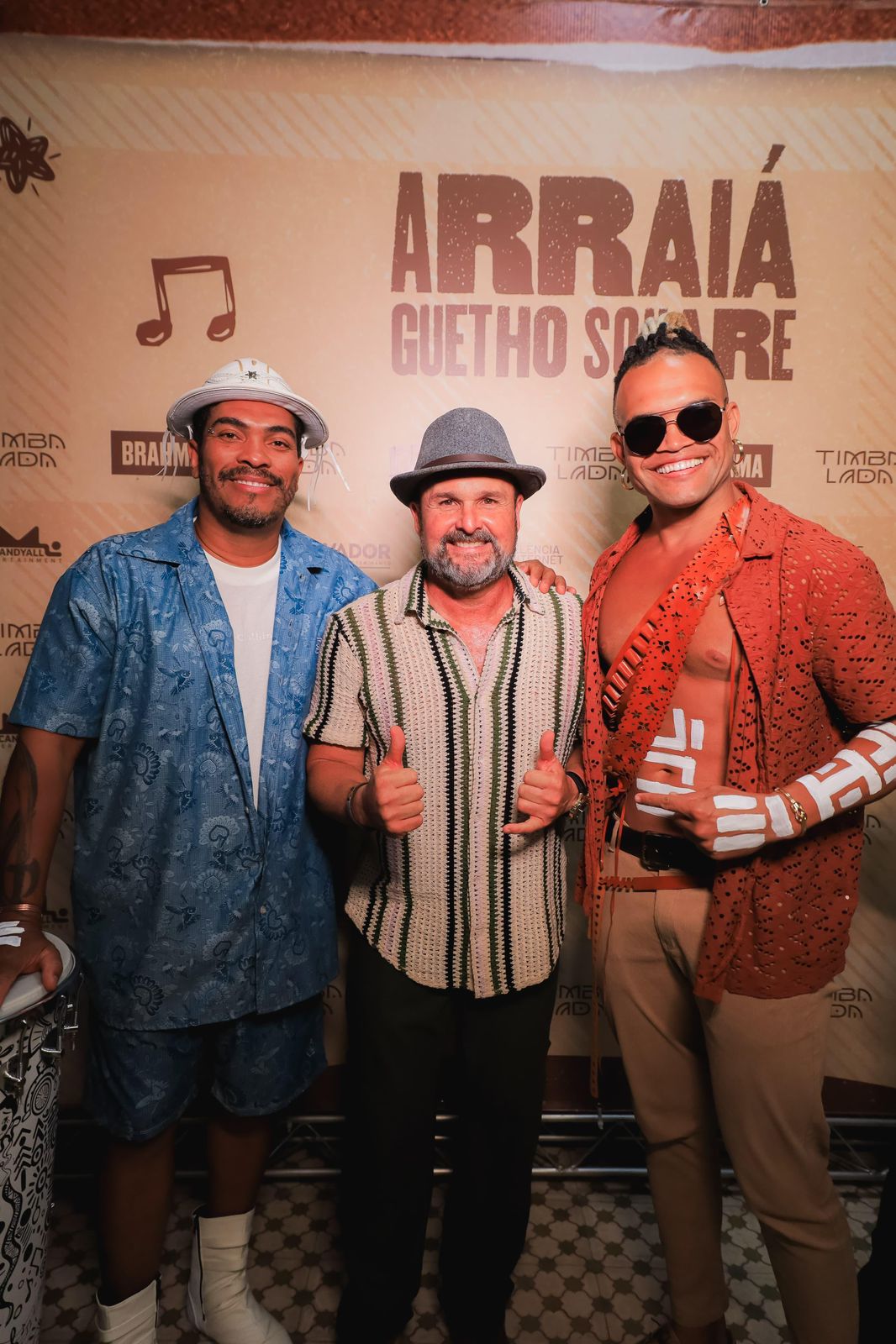 Timbalada levou o clima junino para o Candyall Guetho Square - Anota Bahia