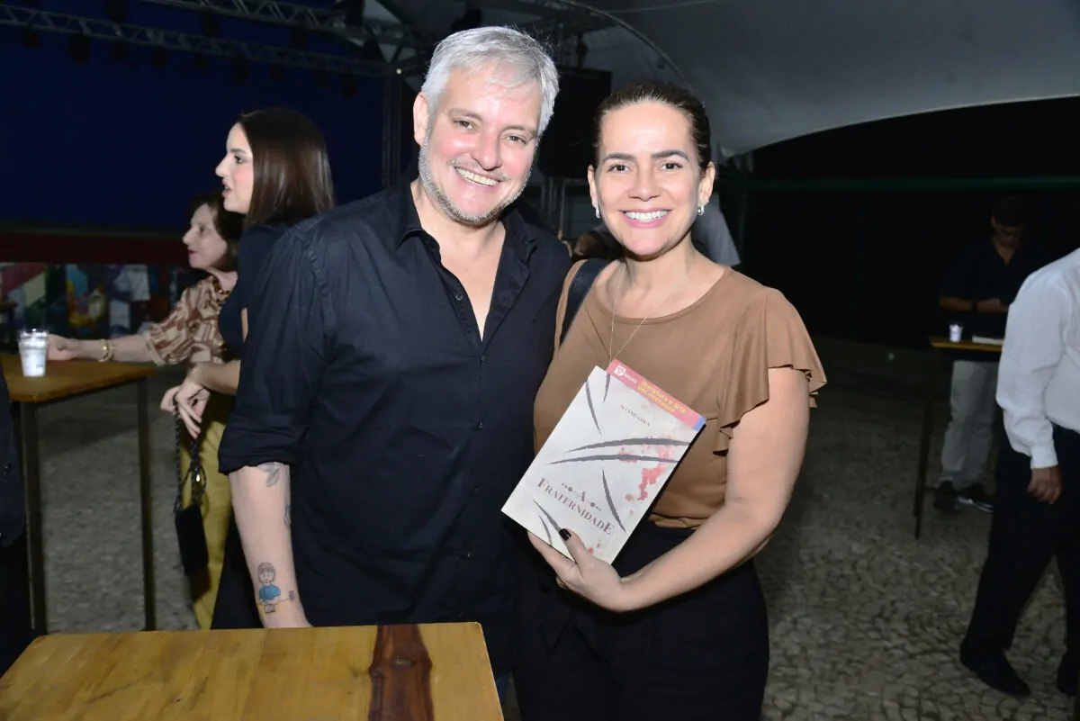 Manno Góes lançou o romance 'A Fraternidade' em Salvador