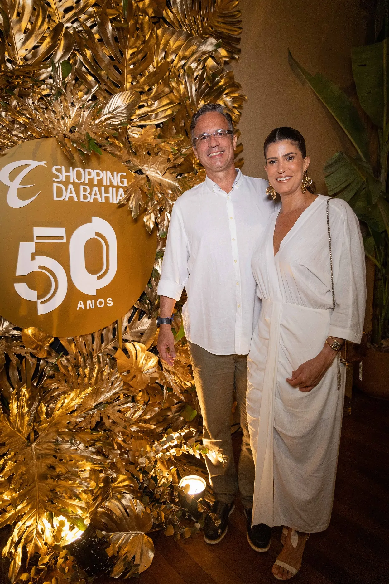 Daniela Mercury comandou festa de 50 anos do Shopping da Bahia