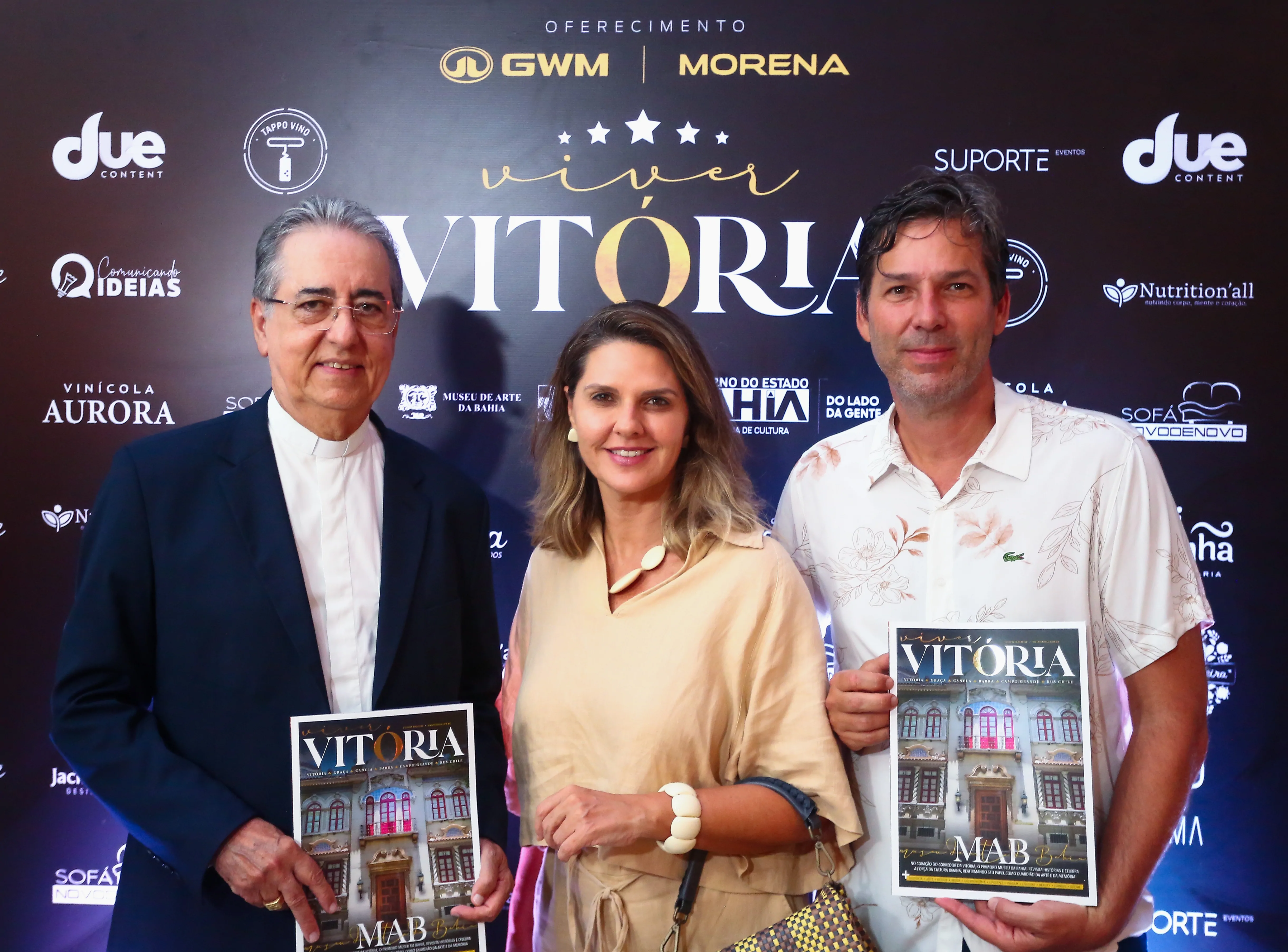 Fotos - Revista Viver Vitória lançou edição em homenagem ao MAB