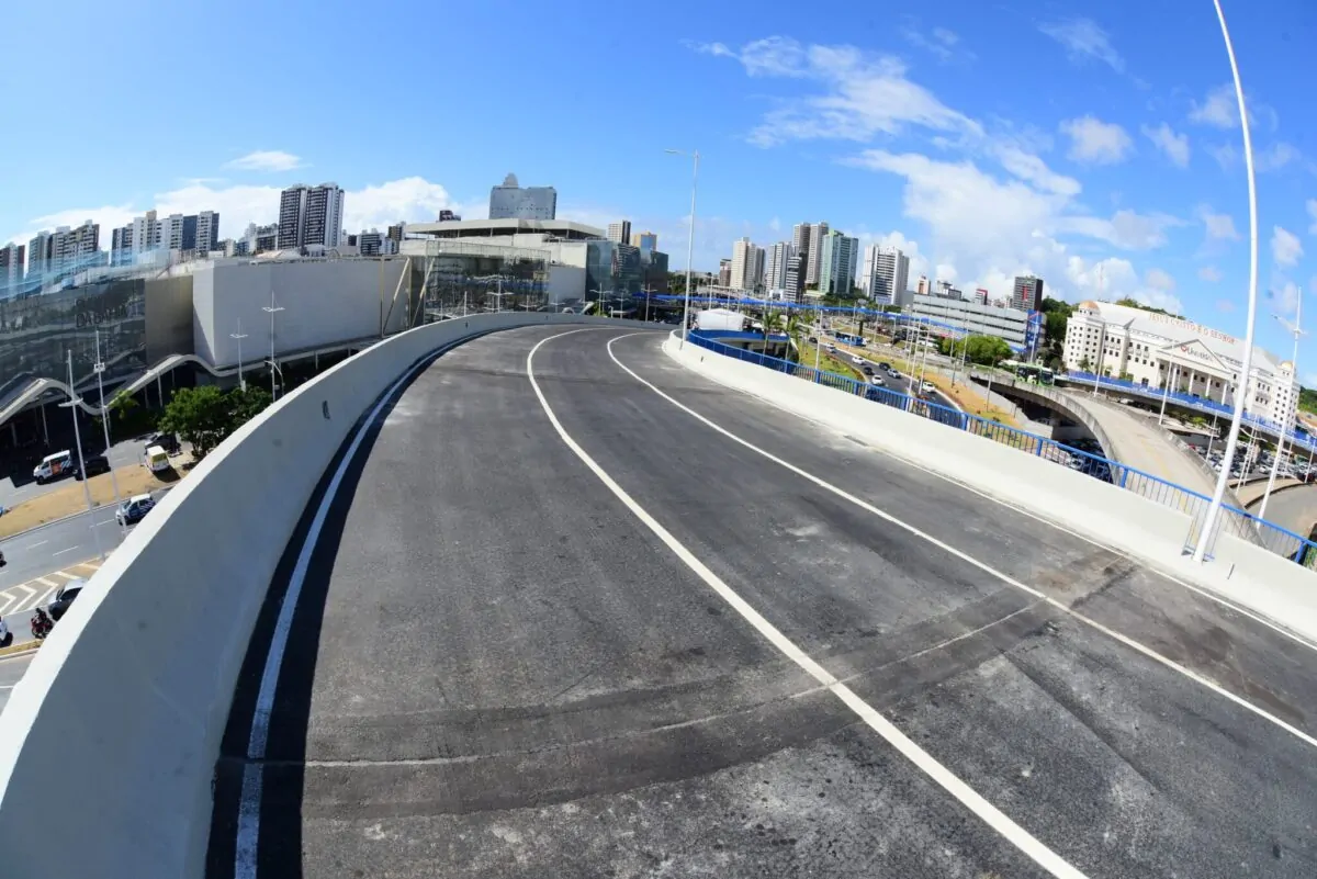 Viaduto que liga Av ACM ao Acesso Norte é inaugurado em Salvador ...