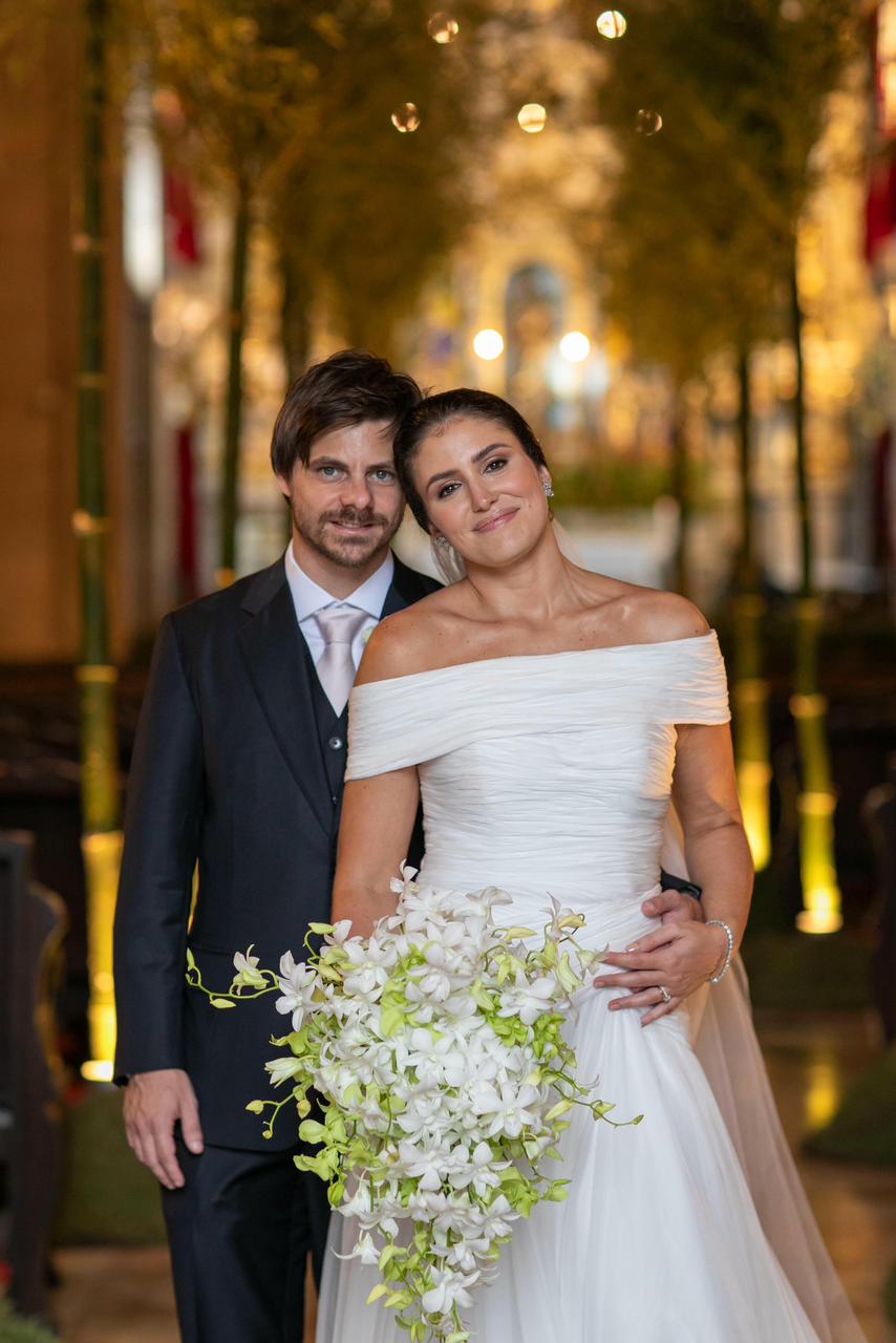 Carolina Pastore e René Gerin celebraram casamento na Igreja da ...